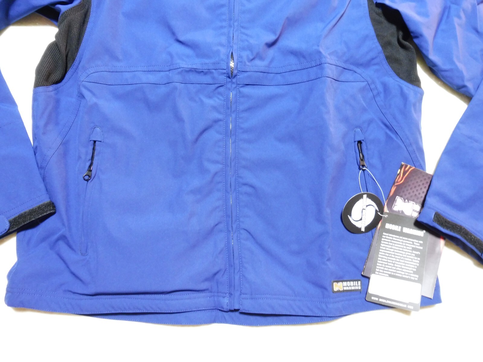 ANSAI GOLF MOBILE WARMING Mens L LARGE BATTERY HEATED RAIN JACKET NWT ...