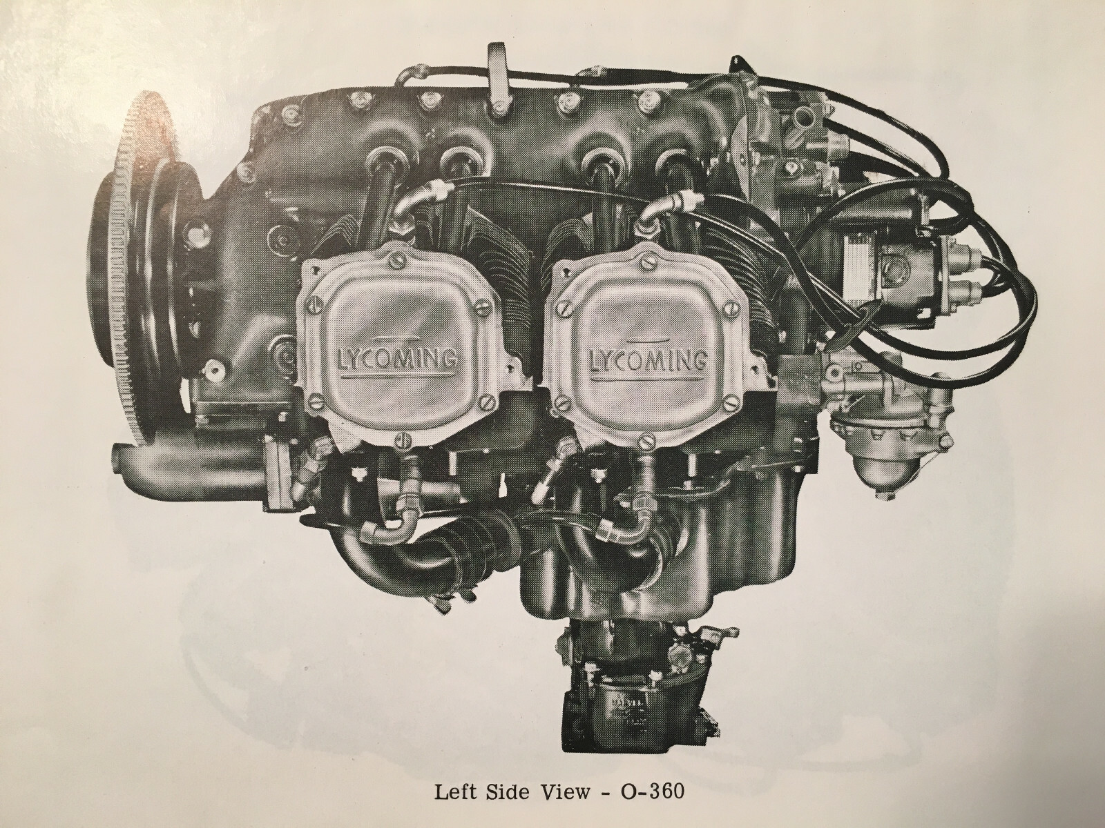 Avco Lycoming O-360 Series 168 or 180 Horsepower Engine Operator's ...