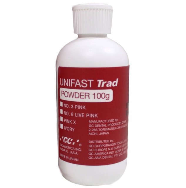 GC Unifast Trad Powder Only Ivory Methylmethacrylate Resin 339104 for ...