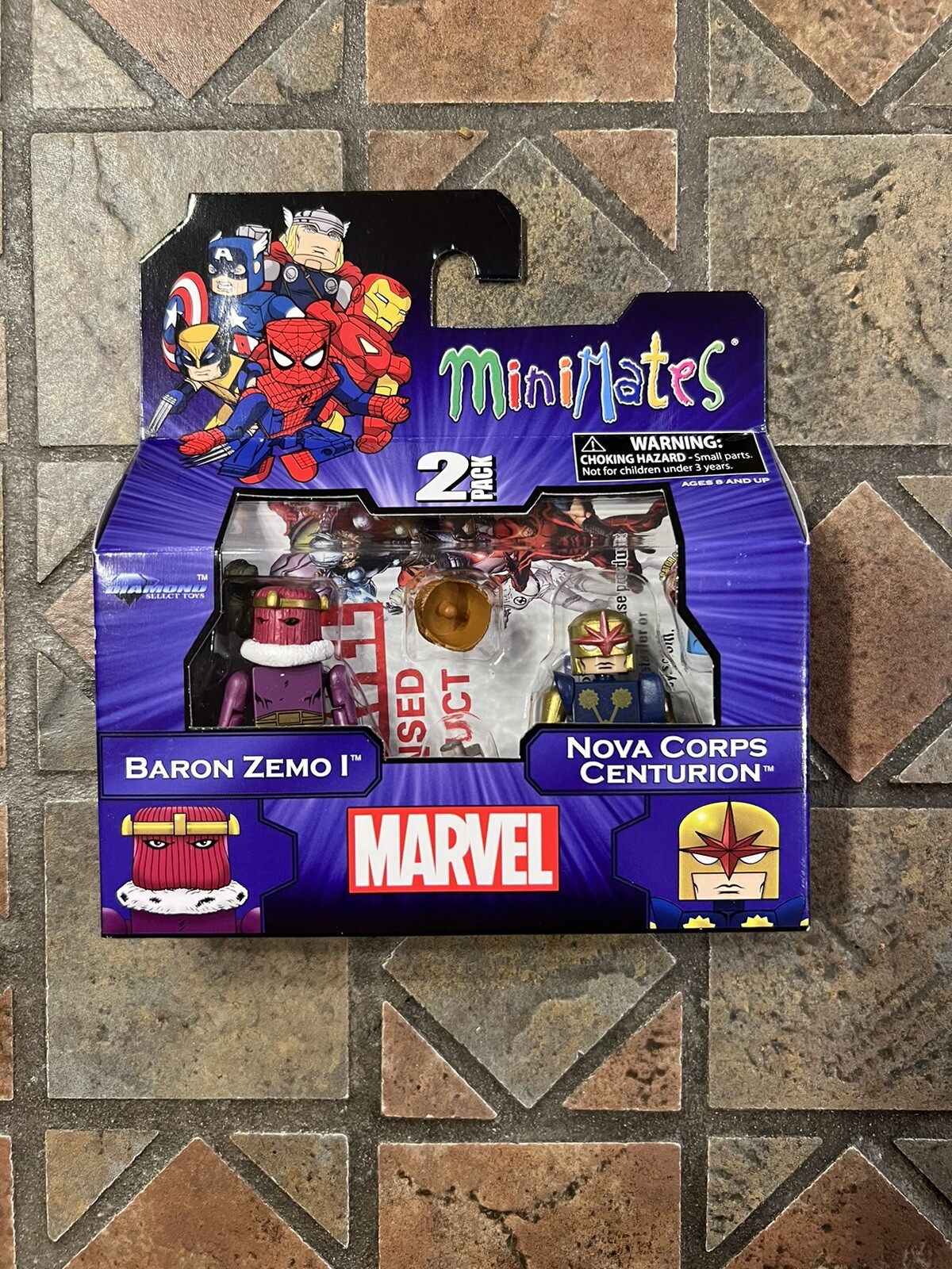 Marvel Minimates BARON ZEMO I & NOVA CORPS CENTURION Wave 50 | eBay