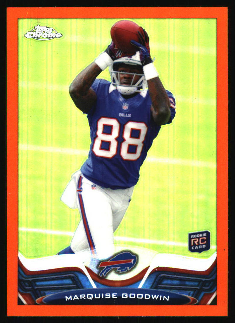 2013 Topps Chrome - Orange Refractor #197 Marquise Goodwin (RC) for ...