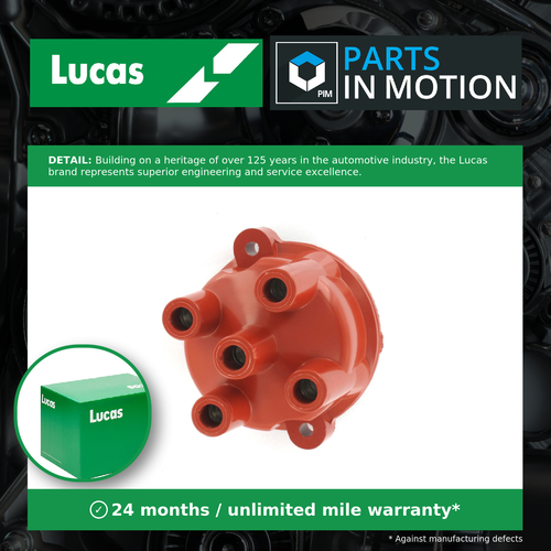 Distributor Cap fits RENAULT R18 1.6 78 to 86 Lucas 7701027411 ...