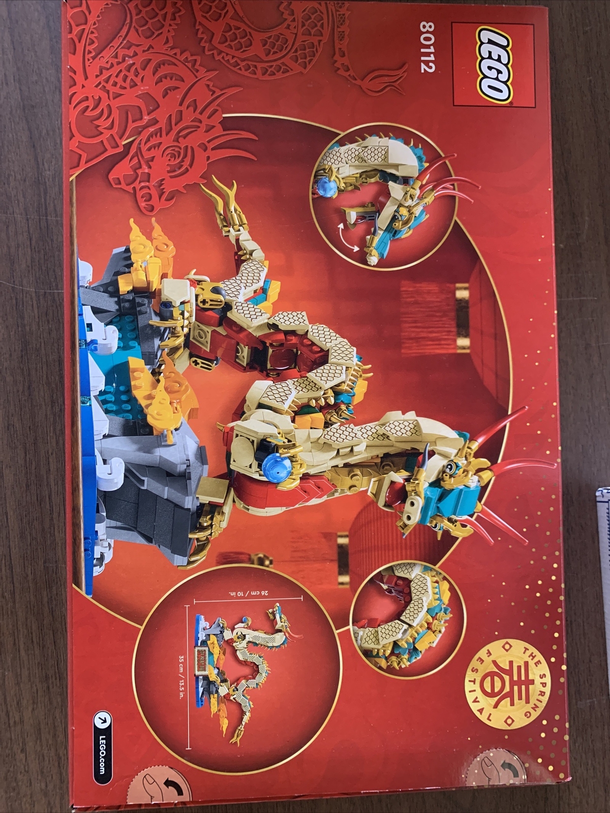 RARE LEGO 80112 Auspicious Dragon LIMITED EDITION 2024 Year of the ...