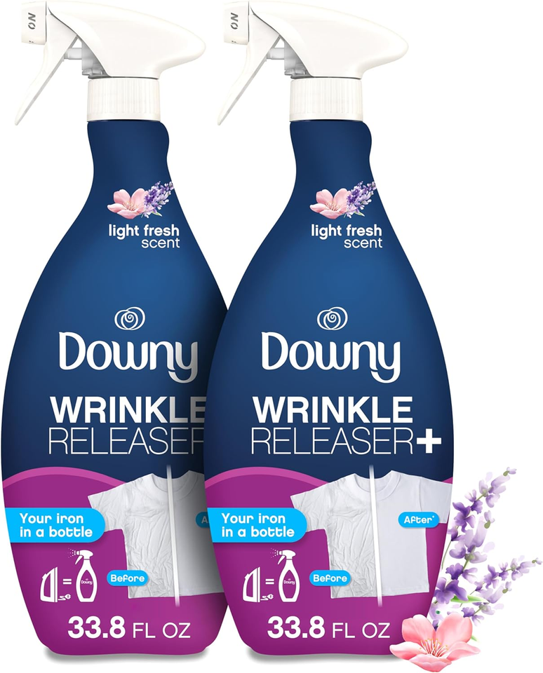 Downy Wrinkle Releaser Spray, All in One Formula, Removes Wrinkles ...