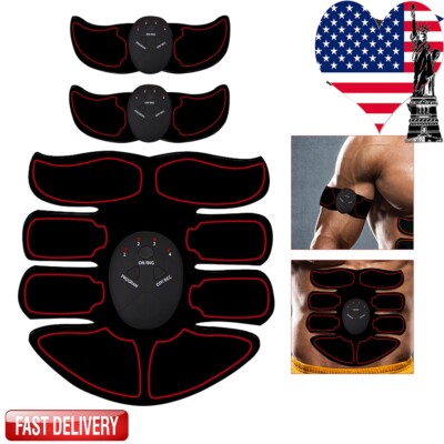 Vibration Abdominal Muscle Trainer Body Slimming Machine Fat Loss ...