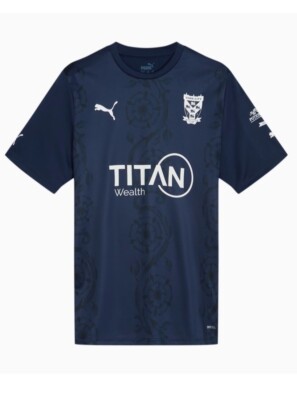Puma York City 2023/24 23/24 Football third shirt Blue Yorkshire rose ...