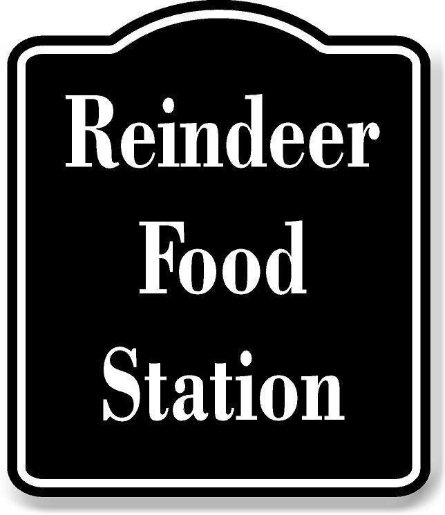 Reindeer Dust Sign