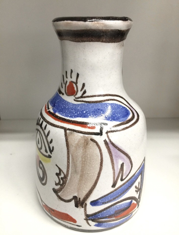 Rare MCM 1965 Giovanni De Simone (DeSimone) Signed Pitcher w Picasso ...