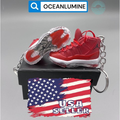 Best Quality Jordan 3D Mini Sneaker Keychain, Shoe Box, Display Box ...