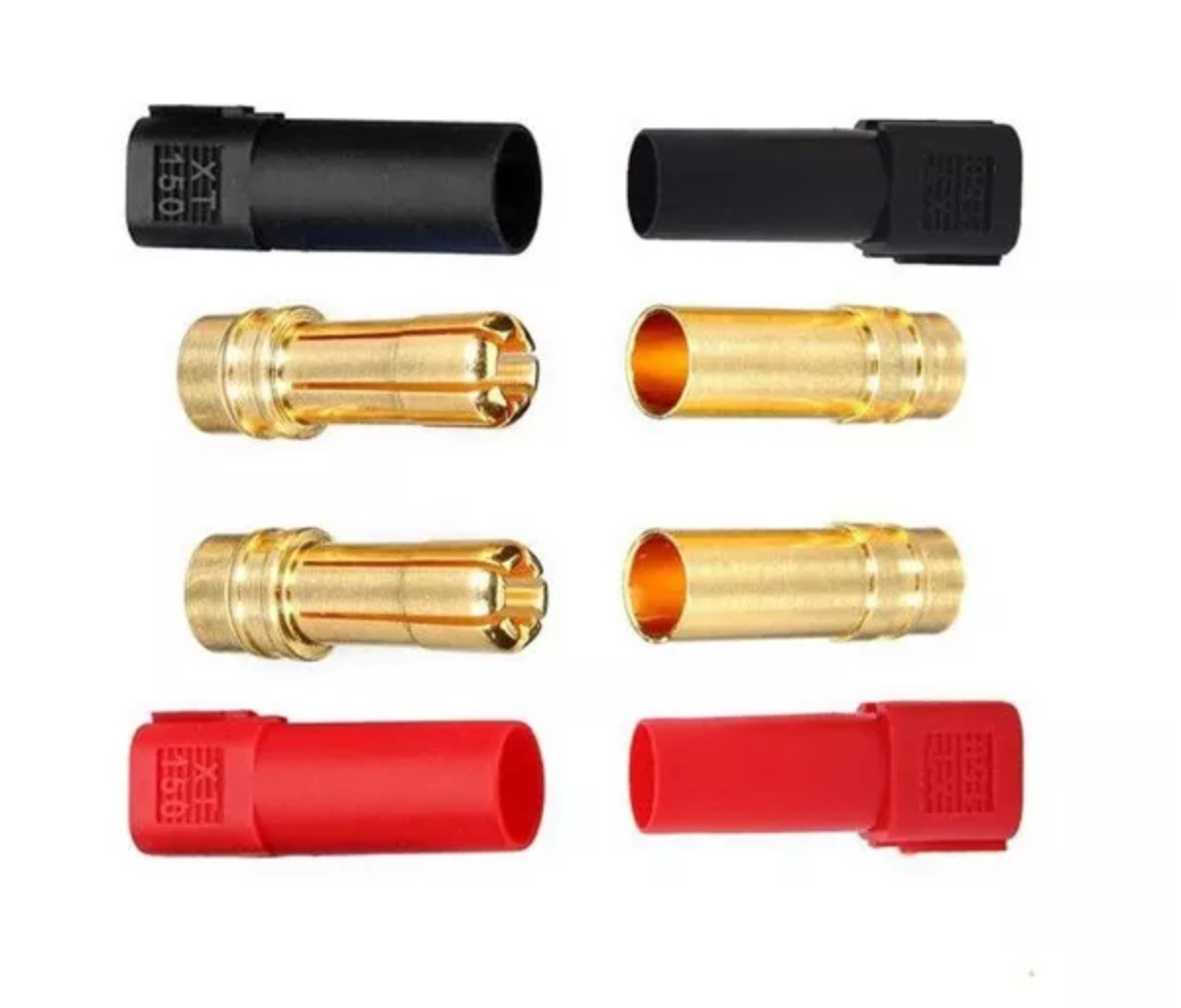 RC Motor Battery Connectors 10 Pairs XT150 Male/Female Connectors ...