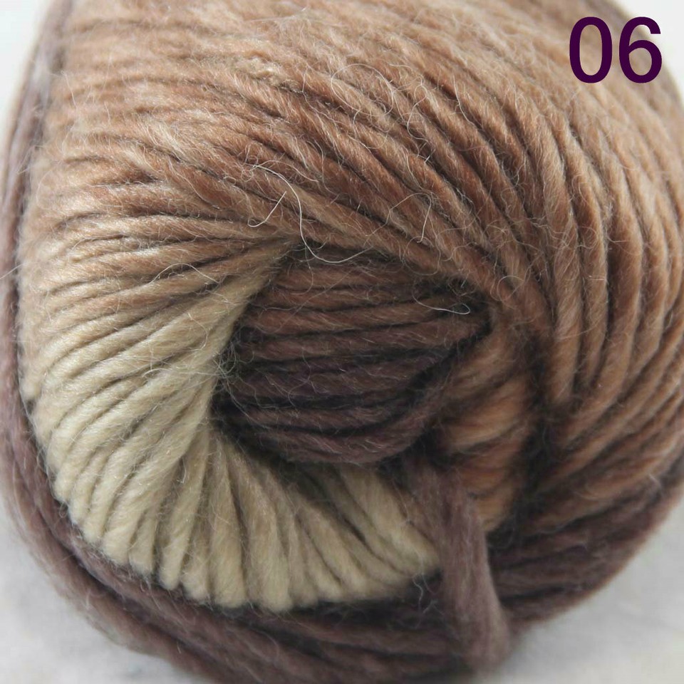 SALE 3BallsX50gr Warm Colorful Rugs Knitting Wool Blankets Crocheted ...