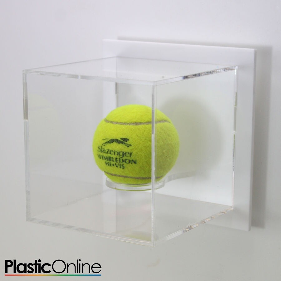 Wall Mounted Tennis Ball Display Case Signed Autographed Tennis Ball ...