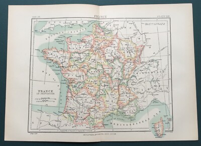 1900-Now - Map Of France