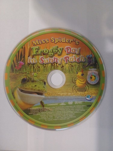 Miss Spiders Froggy Day in Sunny Patch (DVD, 2007) for sale online | eBay