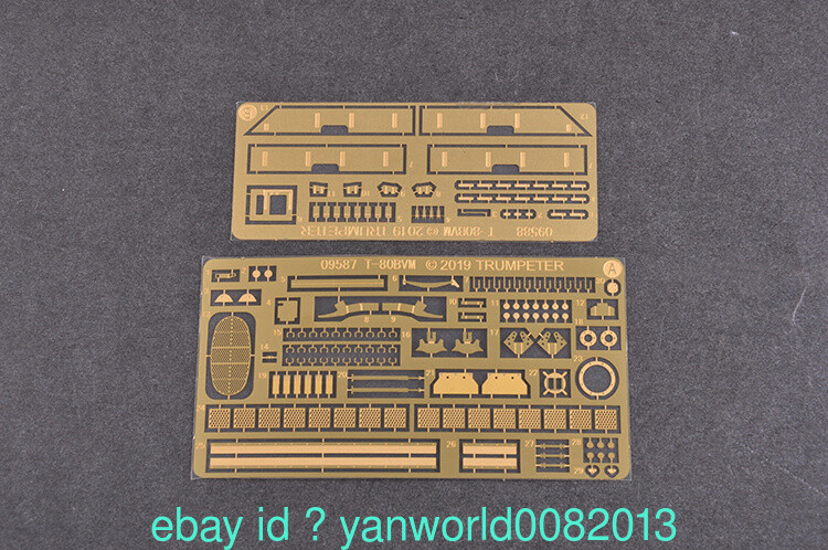 Trumpeter 09588 1/35 Russian T-80BVM MBT Marine Corps Plastic model | eBay