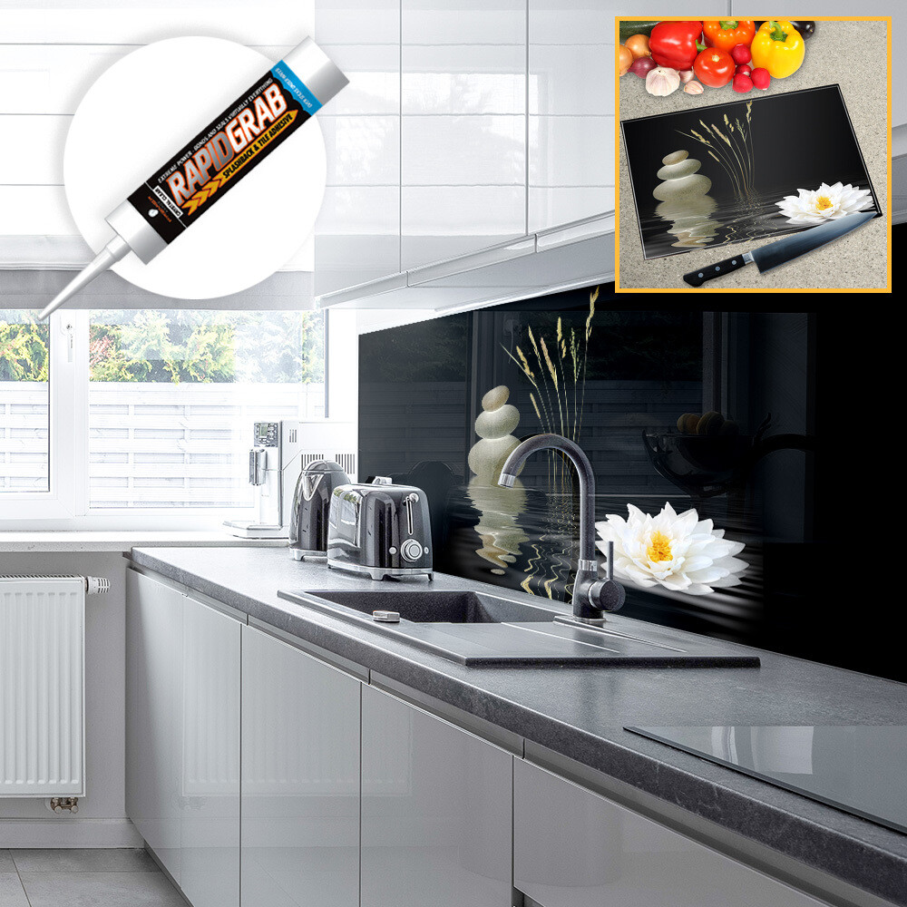 Advance Sp Pare-douche Acrylique Imprimé 'Lake Splash' Premier Range ...