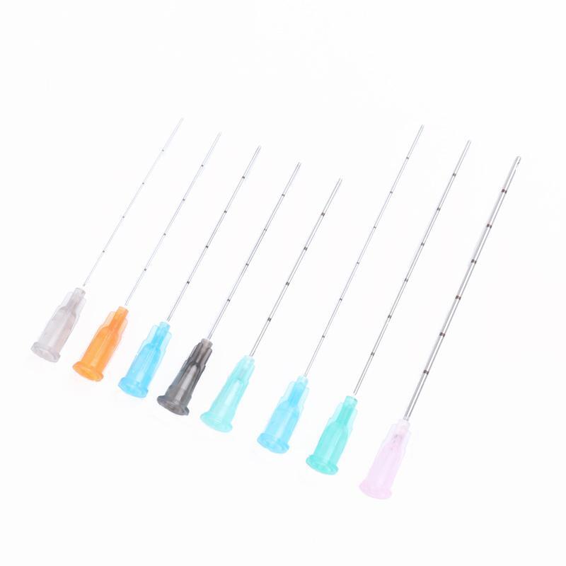 50pcs Blunt Tip Cannula Needles 18G-30G for Filler Injection Facial ...