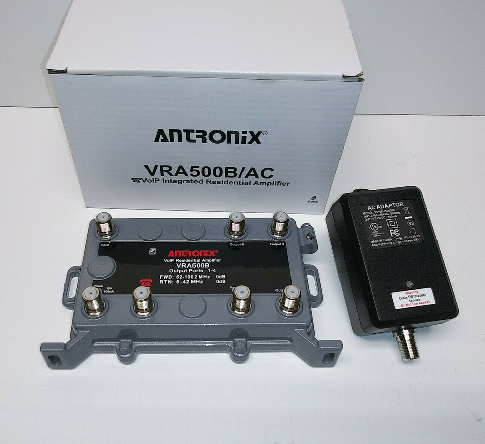 Antronix VRA500B/AC VOIP Integrated Residential Amplifier Power Signal Boost | eBay