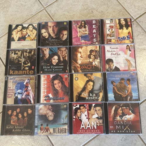Lot of 16 Hindi Indian Music CD - Bollywood, Belly dance | eBay