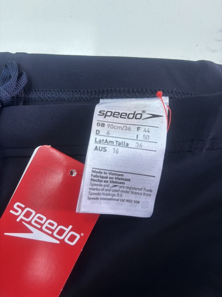 Men’s SPEEDO endurance Jammers - (Black/Multi) BNWT Speedos Swim 36 ...