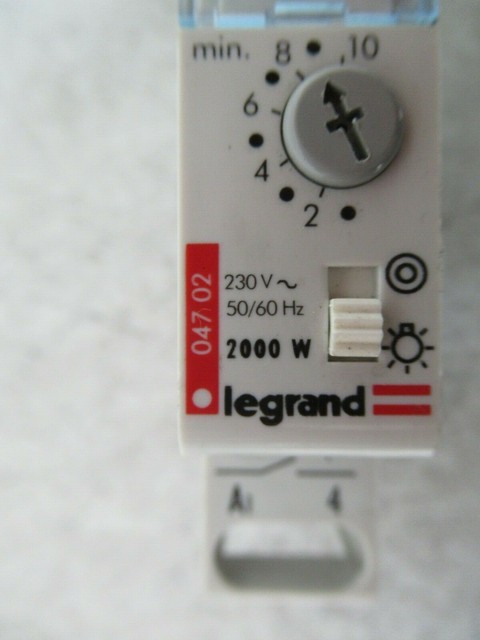 Legrand 04702 Time Relay 1 - 10min 230V 2000W for sale online | eBay