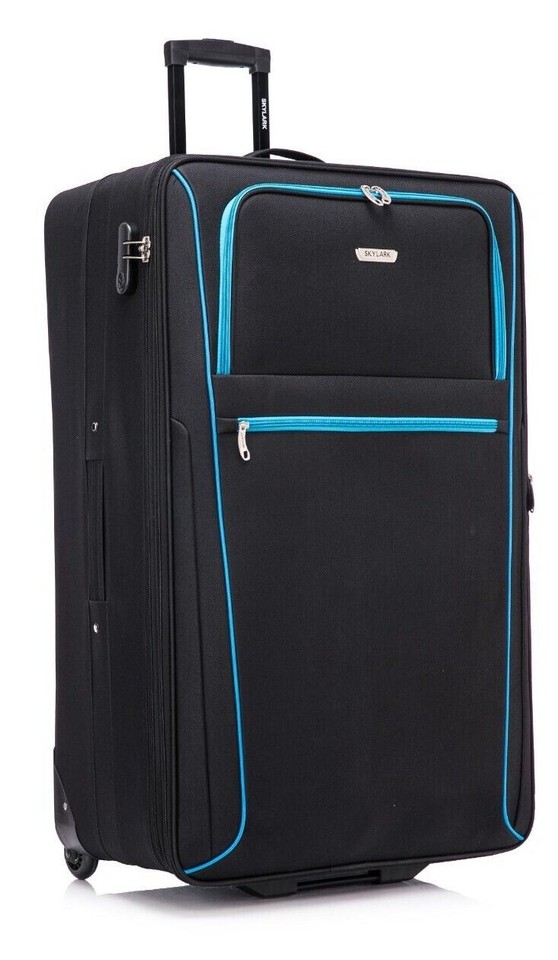 Large Suitcase & Medium Cabin Luggage XL Lightweight Suitcases ...