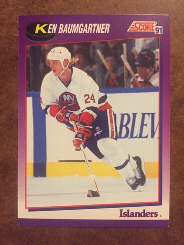Ken Baumgartner 148 Score 1991 NHL Hockey Trading Card | eBay