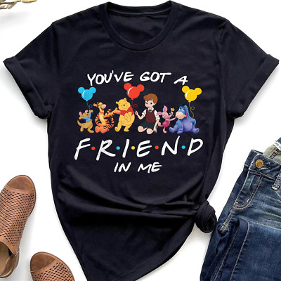 We've Got Friend In Me Winnie The Pooh Friends Tshirt Women | eBay