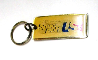 Vintage NASA Kennedy Space Center PORT USA Key chain | eBay
