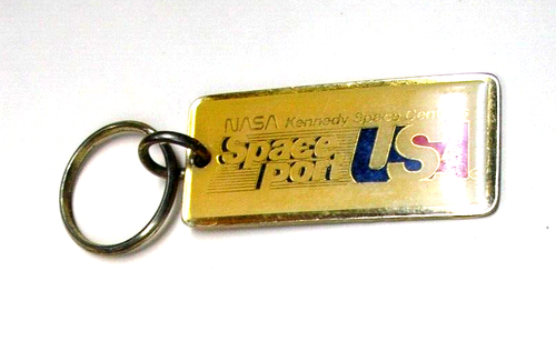 Vintage NASA Kennedy Space Center PORT USA Key chain | eBay