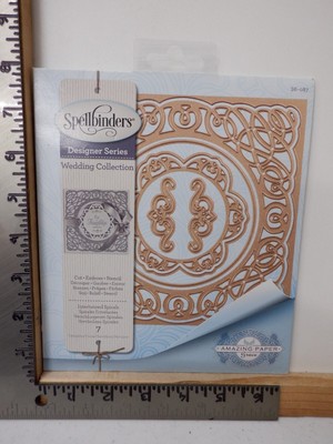 SPELLBINDERS S6-087 DESIGNER SERIES WEDDING INTERTWINED SPIRALS DIES ...