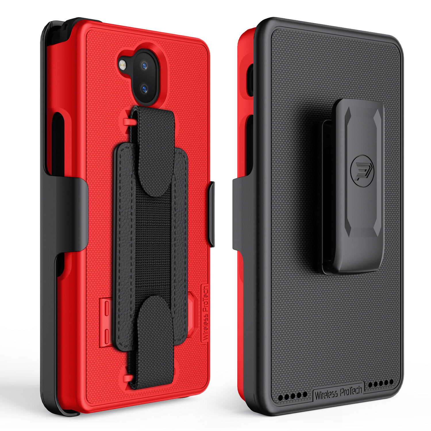 For Sonim XP10 XP9900 Case and Holster Combo with Handstrap and ...
