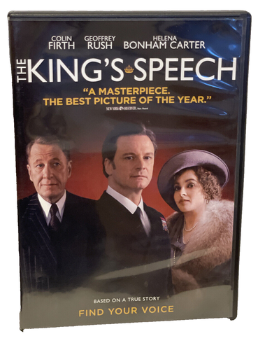 The Kings Speech (DVD, 2011) R Widescreen Colin Firth, Geoffrey Rush ...