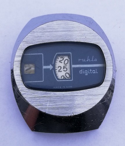 RUHLA DIGITAL - rare vintage Germany GDR, DDR wristwatch, 60s | eBay