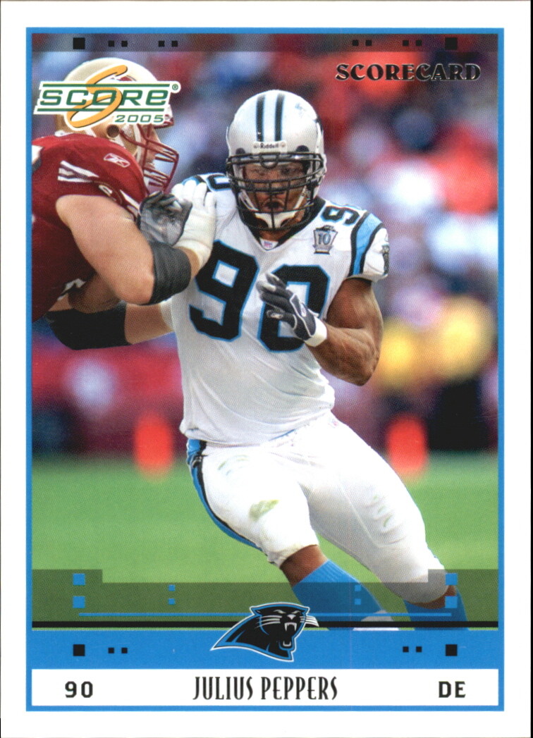 2005 Score - Scorecard #39 Julius Peppers /599 for sale online | eBay