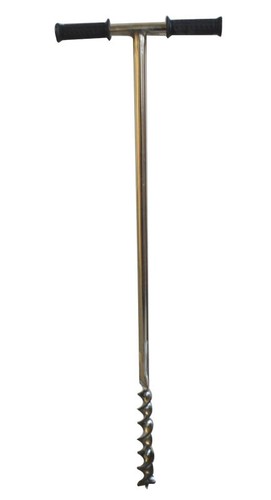 304 Stainless Steel Soil Probe Sampler with Foot Peg Probing (Twist ...