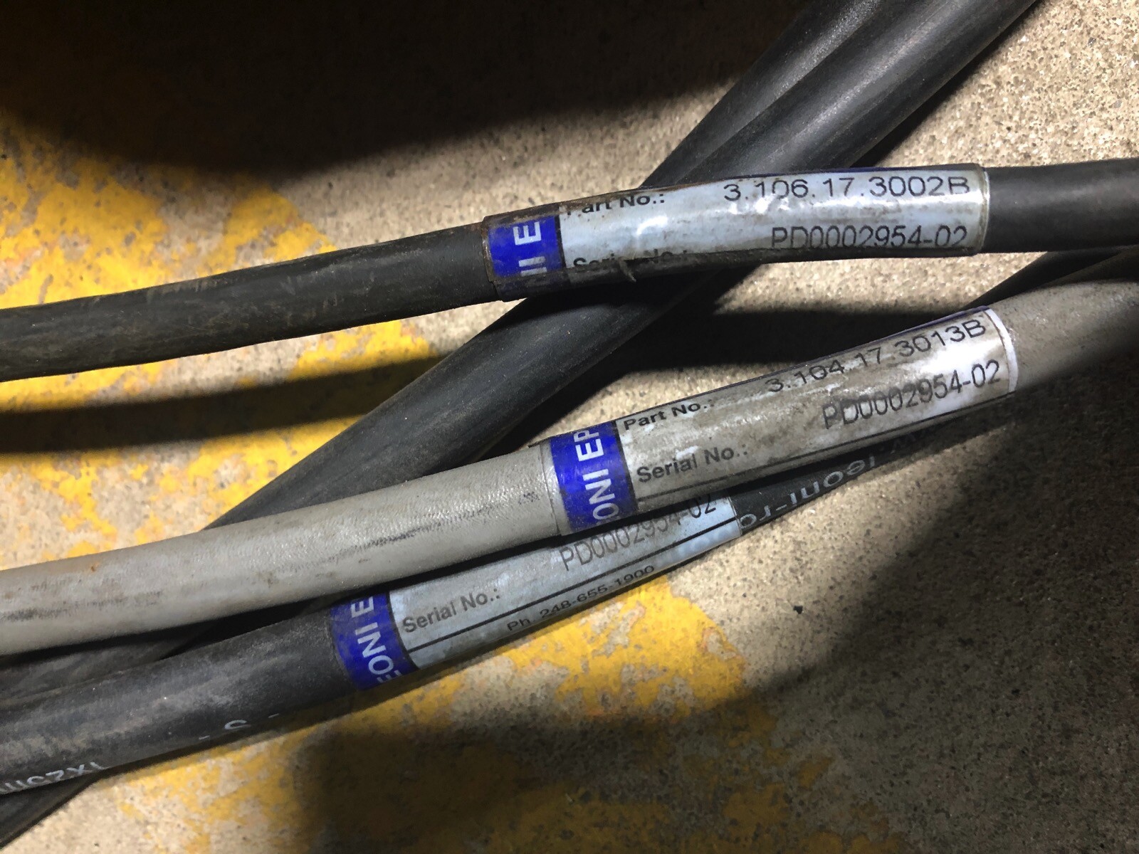 LEONI ROBOTICS UMBILICAL CABLE DRESSPACK PRIMARY, CONTROL, ENCODER ...