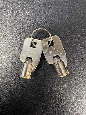 Seaga Vending Machine Keys SM 209 Barrel Key Set Of 2 | eBay