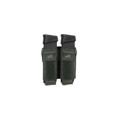 Agilite Pincer Pistol Double Mag Pouch MOLLE, Fits Double Stack 9mm ...