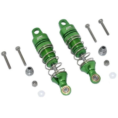 NEW GPM Racing Aluminum Front Spring Dampers 50mm Green : Losi 1/18 ...