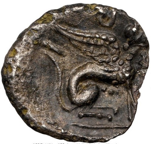 Ancient Britain 10-40 AD Regini-Atrebates, SILVER AR Minim Celtic Coin ...