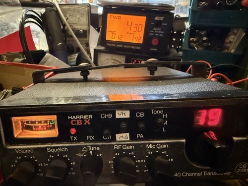 Harrier CBX CB Radio UK FM with EU Fitted & Opek Power Mic (Working ...