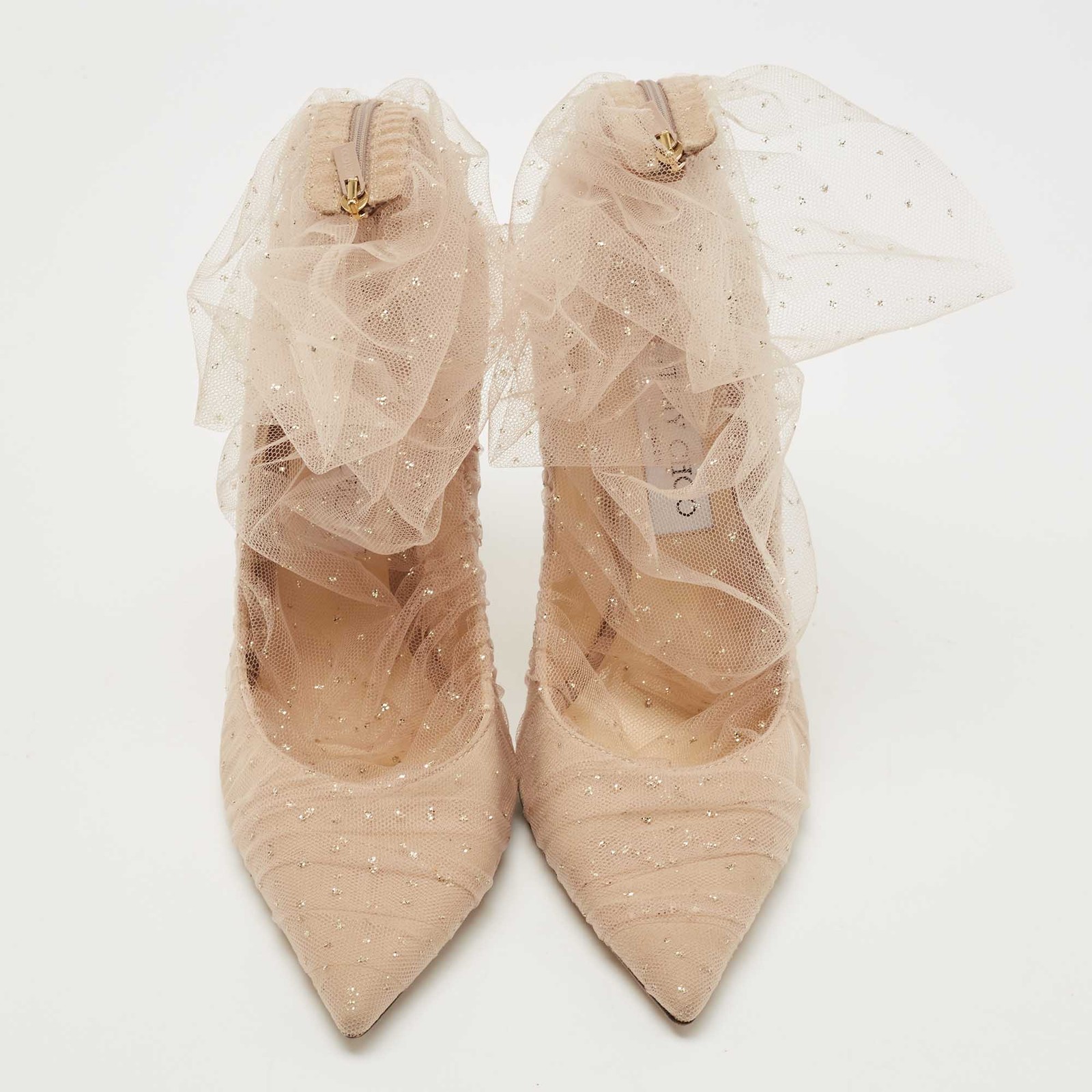 Jimmy Choo Beige Mesh and Suede Lavish Pumps Size 39 | eBay