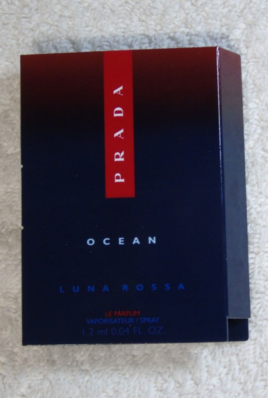 Prada Ocean Luna Rossa Le Parfum Spray Sample 1.2 ml/0.04 fl oz | eBay
