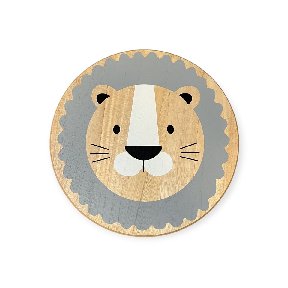 Baby Lion Wooden Table for Childrens Nursery or Playroom | eBay UK