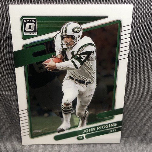 2021 Optic Donruss Football John Riggins New York Jets #75 Base Card | eBay