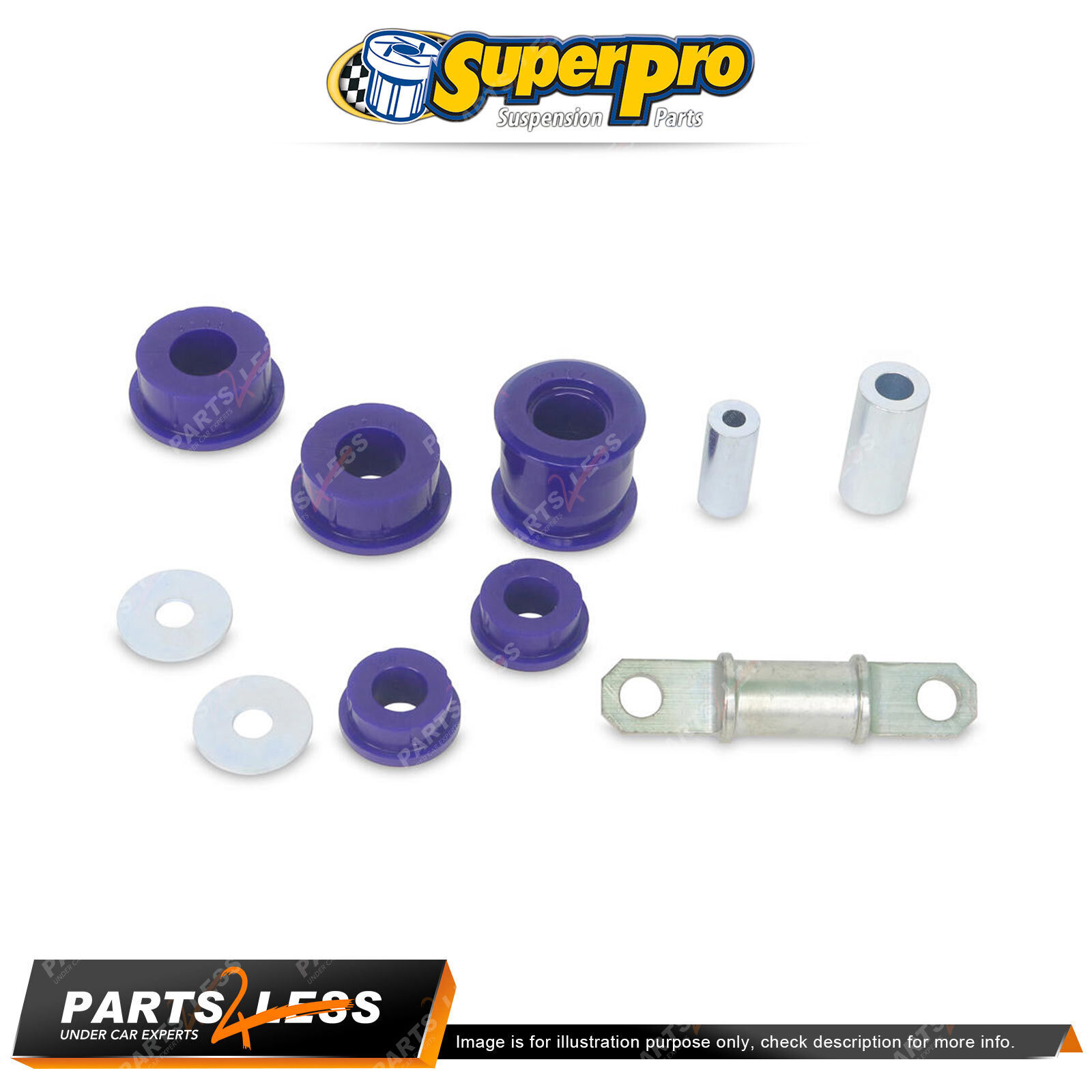 Superpro Front Differential Mount Bush Kit Durable Polyurethane ...