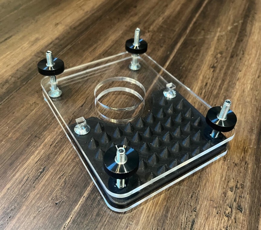 Acrylic CBT Spiked Ball Crusher Plates for Domme Toy BDSM Bondage ...