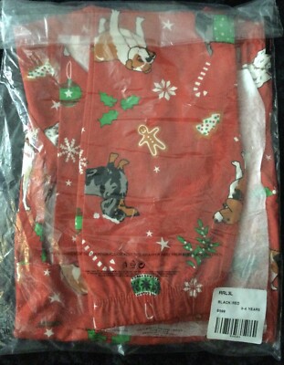 Mini V by Very Unisex Kids Dog Christmas Mini Me Pyjamas Red Size Age 3 ...