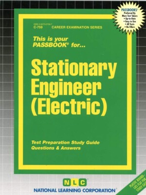 NEW Stationary Engineer (Electric) Test Practice Passbook Upcoming ...